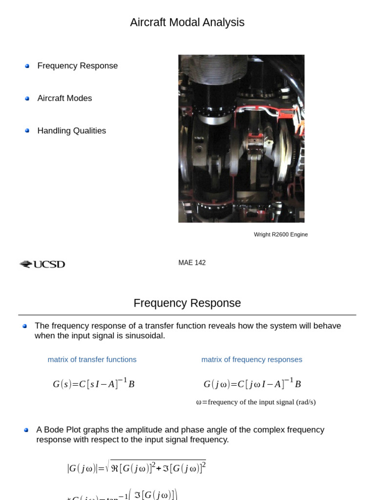 Aircraft Modal Analysis and Dynamics | PDF | Mechanics | Classical ...