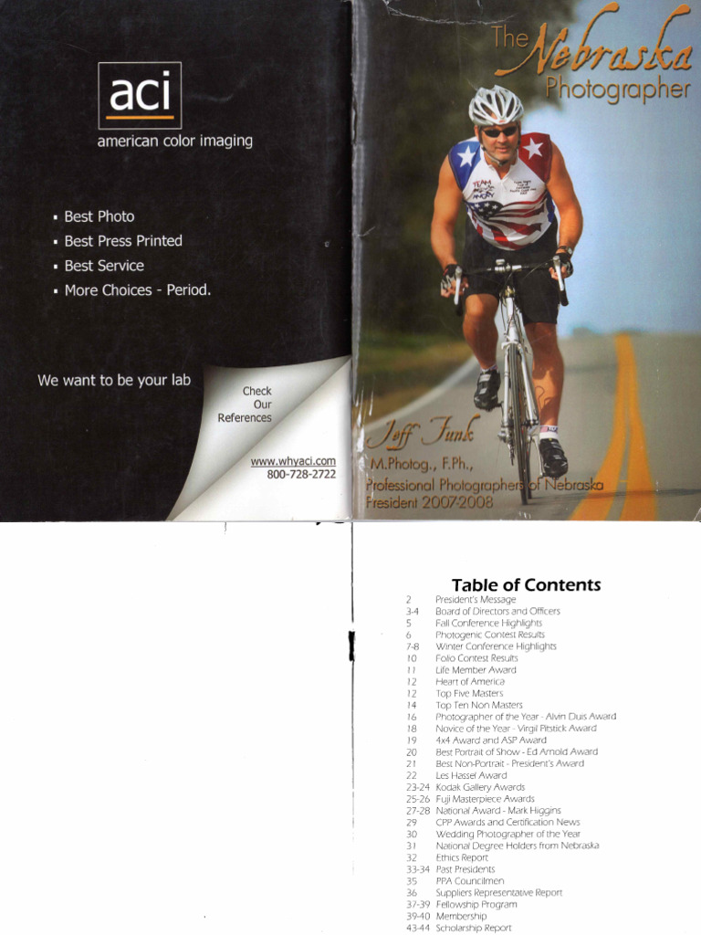 Jeff Funk 2007-2008 PPN President Book | PDF