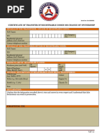 Cash Declaration Form | PDF | Banks | Identity Document