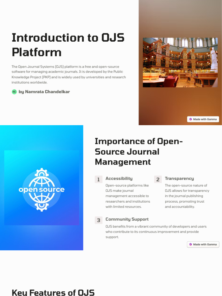 Overview of Open Journal Systems (OJS) | PDF | Human Communication ...