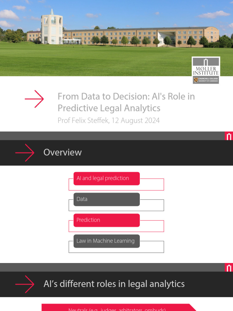 From Data To Decision: AI's Role in Predictive Legal Analytics | PDF ...