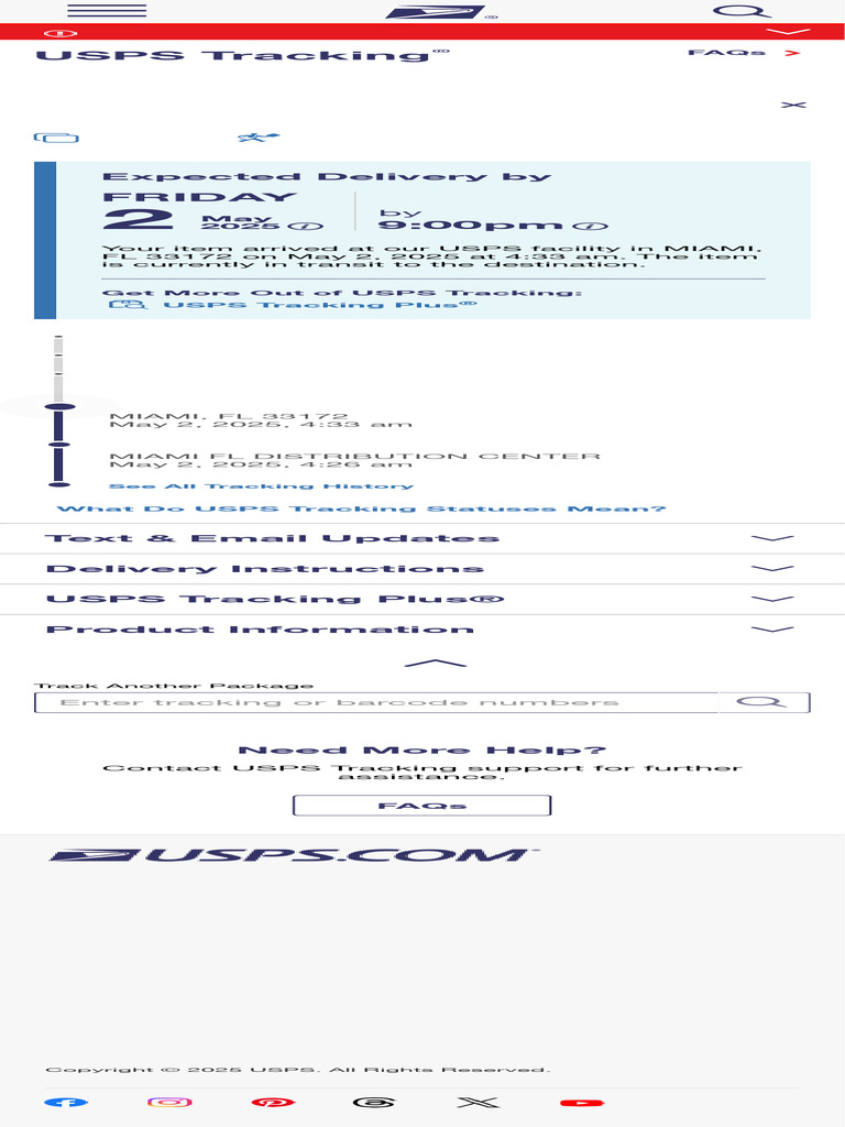 USPS Tracking® Results | PDF | United States Postal Service | Companies ...