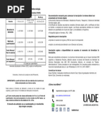 Cronogramas UADE | PDF