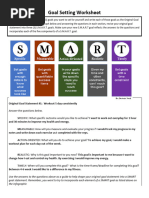 2025 Goal Setting Worksheet Guide | PDF