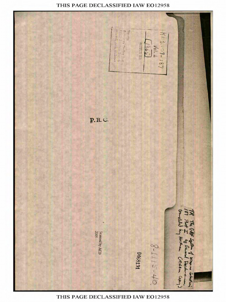 Luftwaffe Methods in The Selection - 1 Study of German Offensive ...