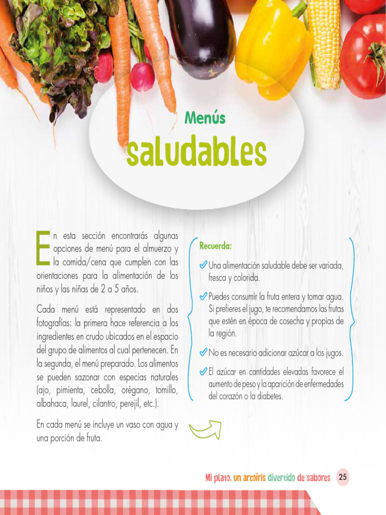 Menus Saludables | PDF | ensalada | Cilantro
