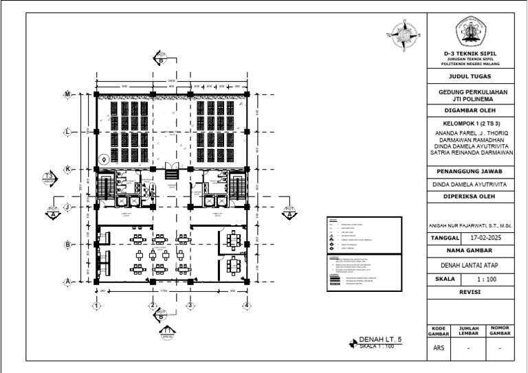 Denah Gedung Perkuliahan Polinema | PDF