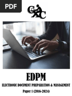 EDPM Paper 1 2021 | PDF | Computer Data Storage | Usb Flash Drive