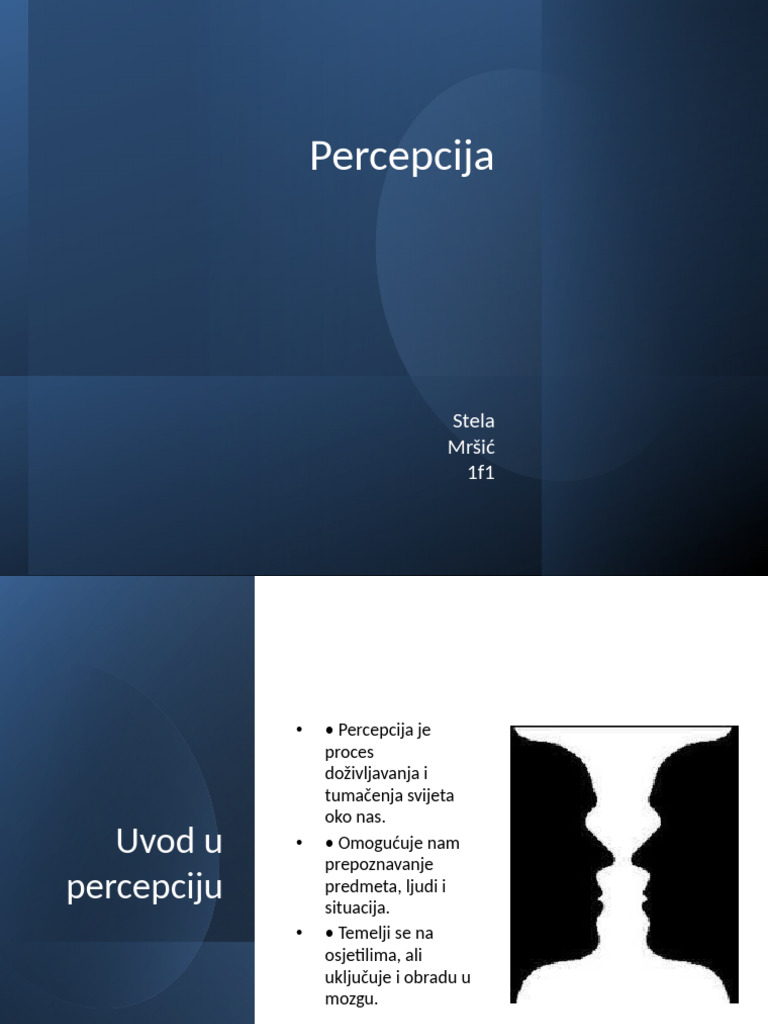 Kopija Datoteke Percepcija 1razred Hrvatski | PDF