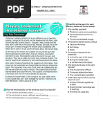 Pre Test Anglia Cultural V | PDF