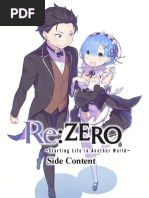 ReZero Reading Guide | PDF