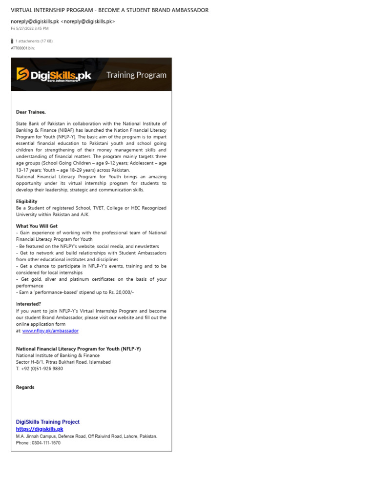 Irtual Internship Program | PDF