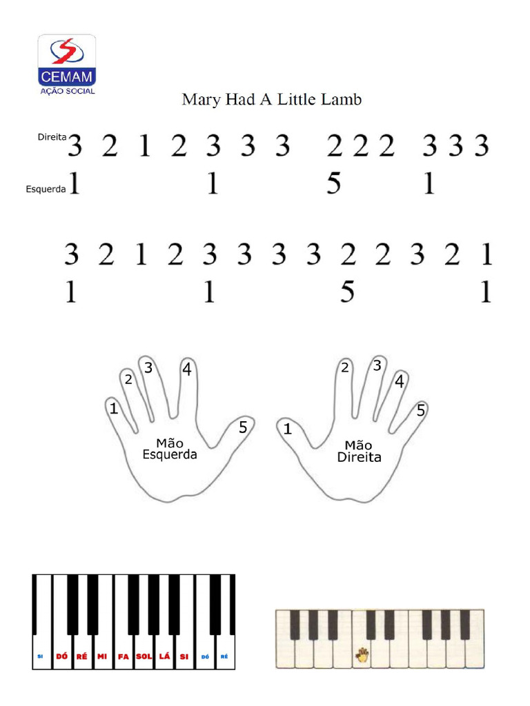 01 - Mary Had A Little Lamb - Nova | PDF