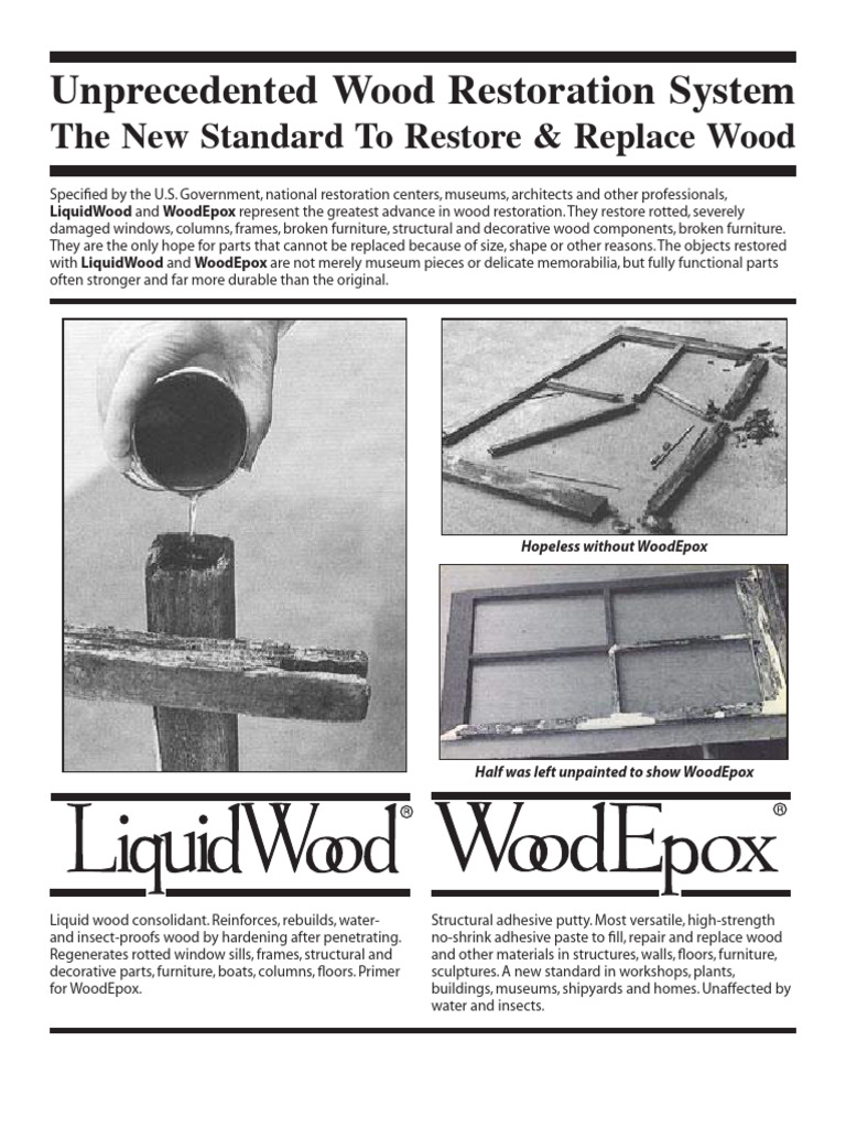 Unprecedented Wood Restoration System | PDF | Wood | Paint