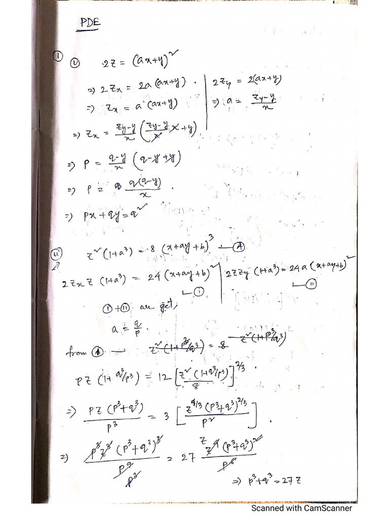 Pde 1 | PDF