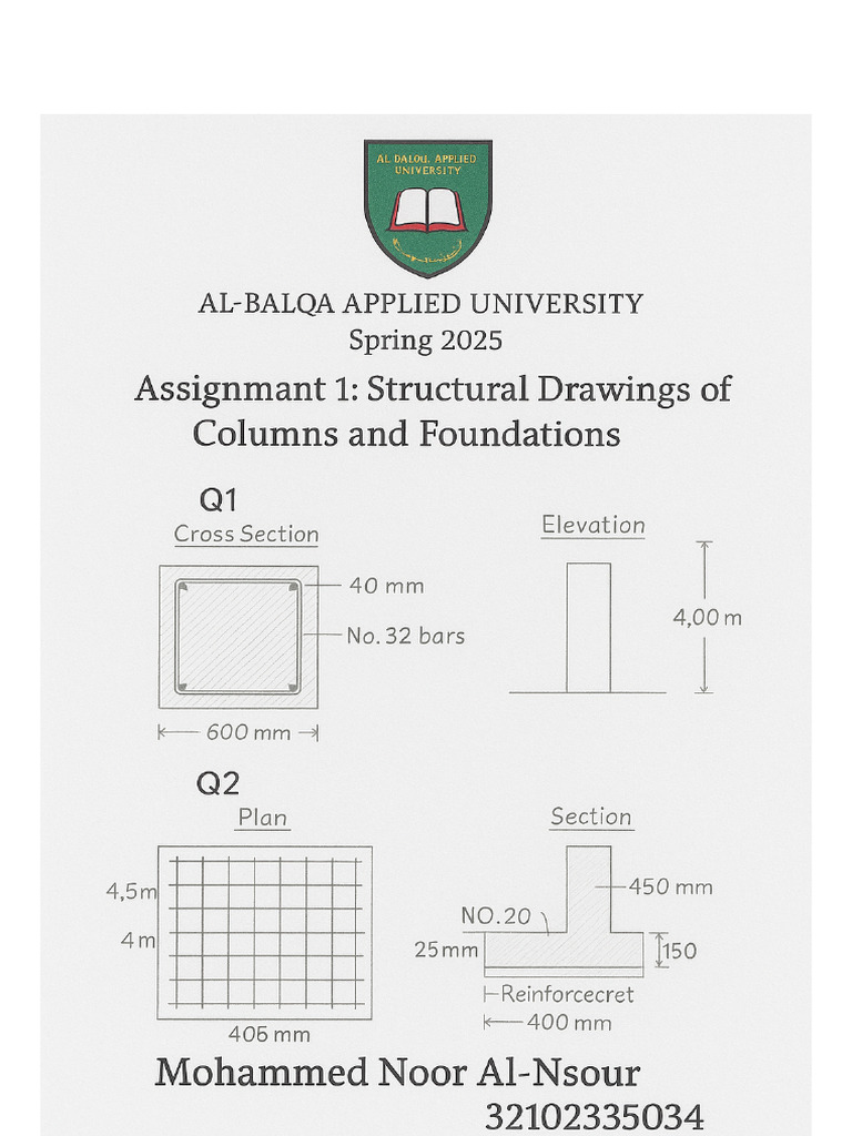 Mohammed Noor Al-Nsour Q1 | PDF