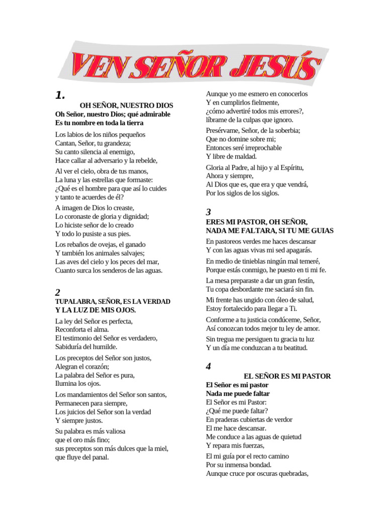 Alabanza y Devoción a Dios en Salmos | PDF | Cristo (título) | Amor