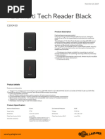 T Series Readers Datasheet | PDF