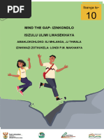 2025 GR.9 Modified ATP ISIZULU HL 11 Grade 9 | PDF