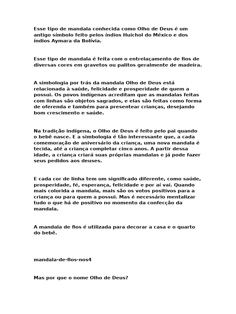 Texto Mandalas | PDF