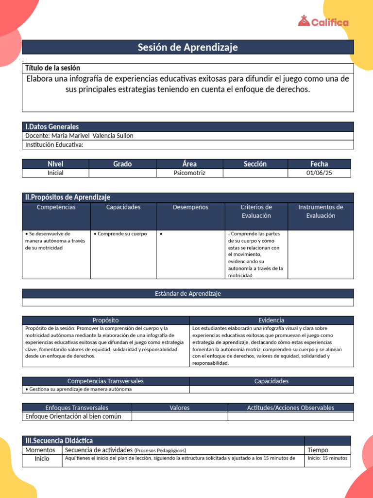 Elabora Una Infograf | PDF | Aprendizaje | Las emociones
