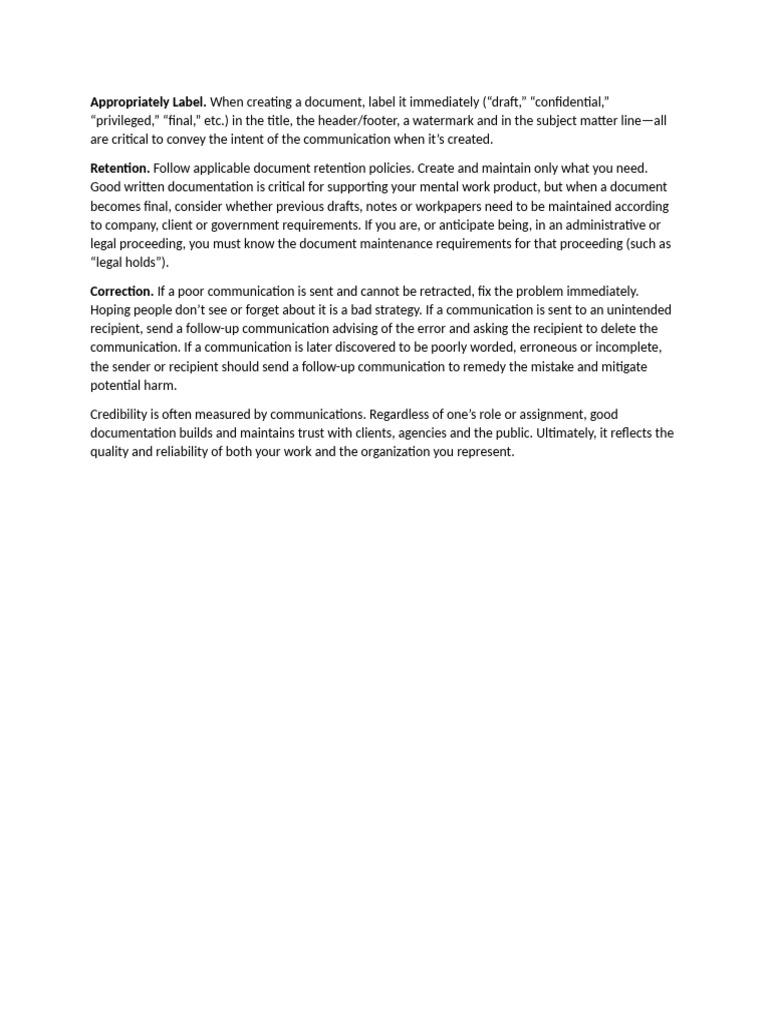 Essential Document Management Practices | PDF