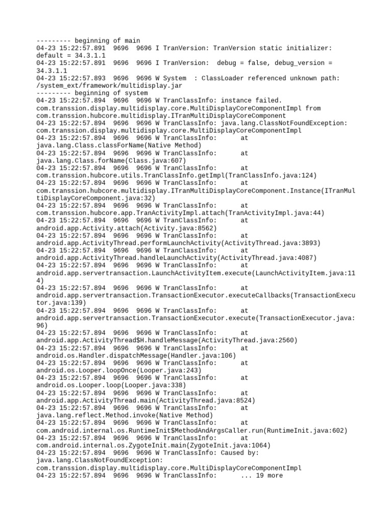 Sss Log 04 23 2025 15 22 57 | PDF | Java (Programming Language) | Computing Platforms
