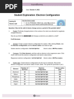 Tiana Pecchia - Electron Configuration GIZMO Student Lab Worksheet ...
