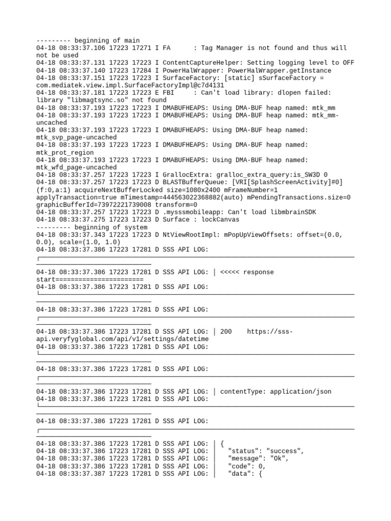 Sss Log 04 18 2025 08 33 36 | PDF