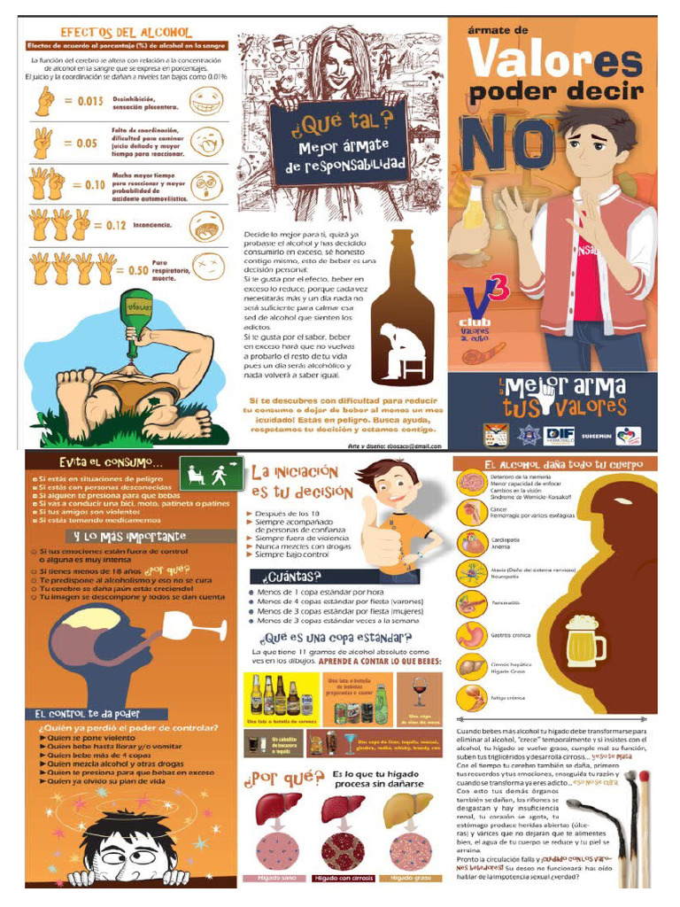 Tutoría El Alcohol | PDF