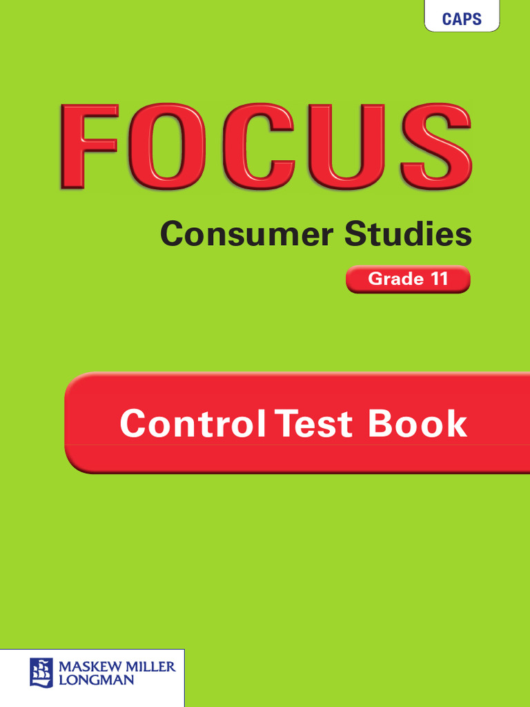Grade 11 Consumer Studies Test Guide | PDF | Delicatessen | Vitamin