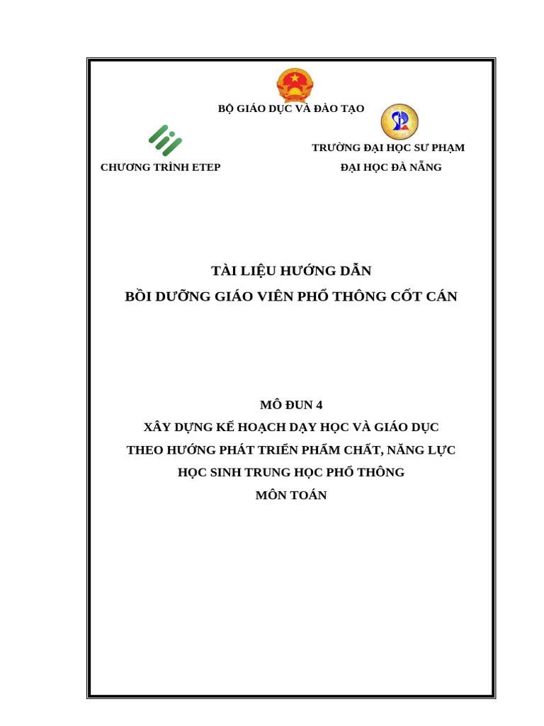 Modul4 Toán THPT | PDF