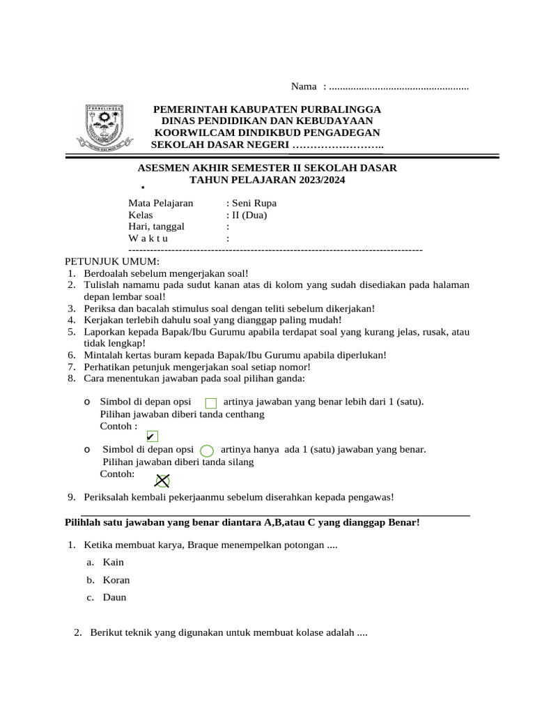 Kolase "Violin and Pipe" dalam Seni Rupa | PDF