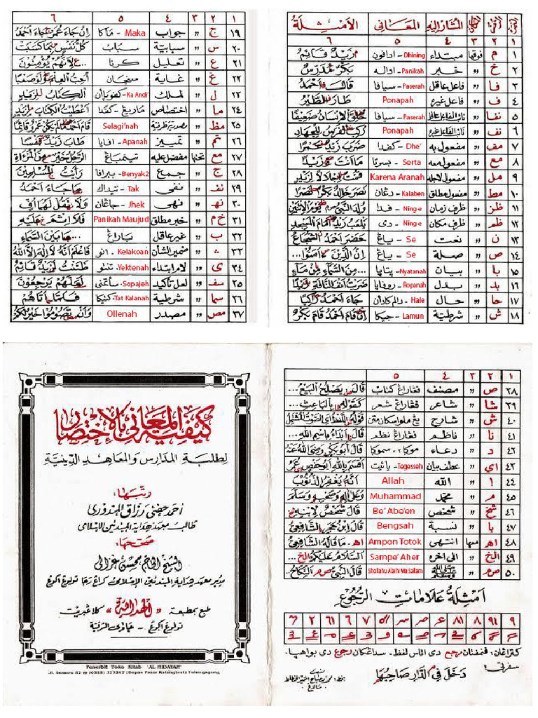 Kitab Kuning Al Ustad Bin Abdul Kamal | PDF