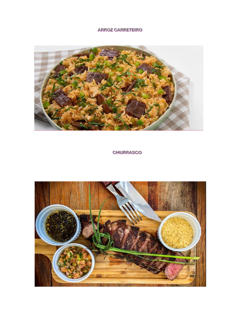 Platos Tipicos | PDF