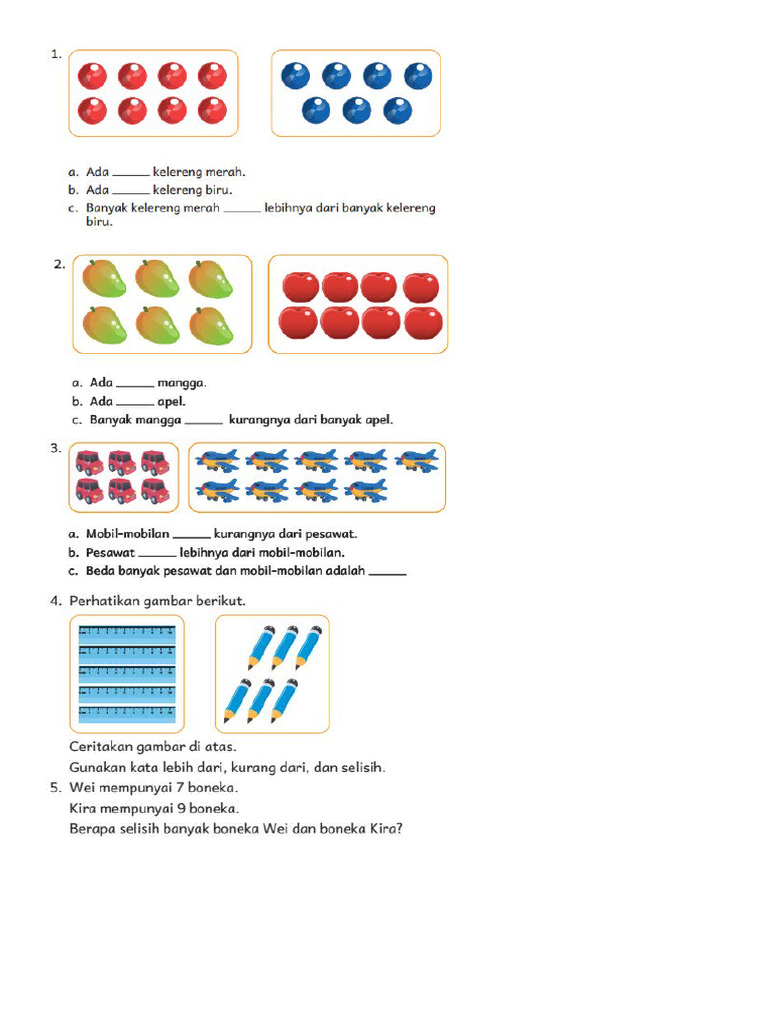 kelas 1 - asesment | PDF