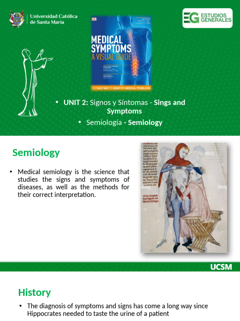 SEMIOLOGY, SIGN SYMPTOM | PDF | Physical Examination | Chronic Condition