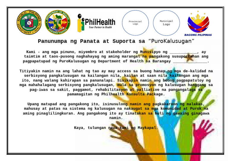 PK Pledge (TAGALOG) | PDF