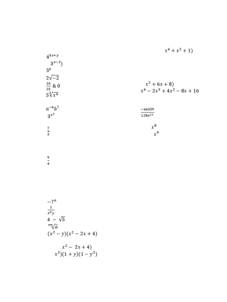 Algebra 1 Preboard Answer Key | PDF