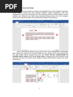 Cara Mengatur Margin 4433 di Word | PDF