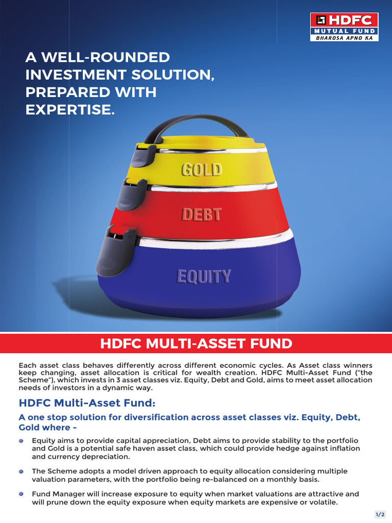 Leaflet - HDFC Multi-Asset Fund - September 2024 | PDF | Investing ...