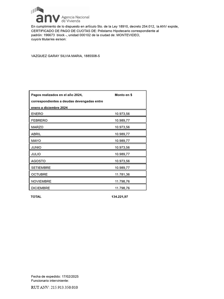 Certificado DGI | PDF