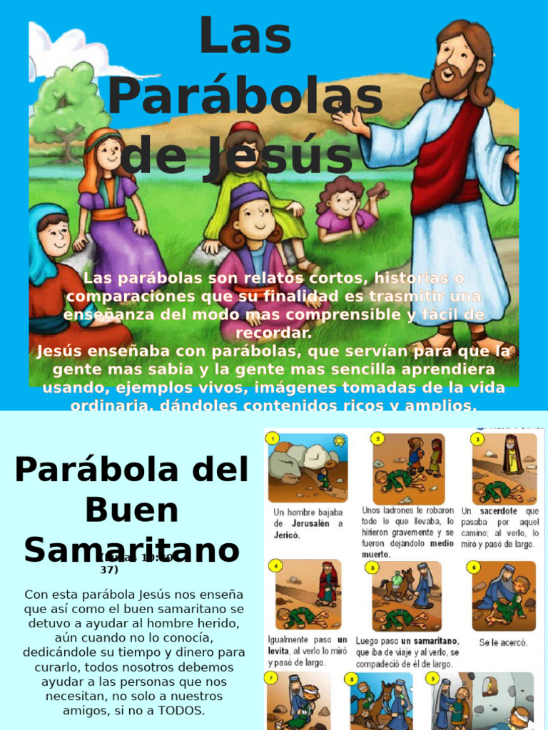 10 Parábolas de Jesús para Niños | PDF | Parábolas de Jesús | Jesús