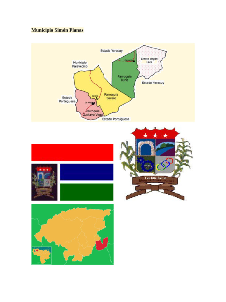 Municipio Simón Planas MahaYURI | PDF