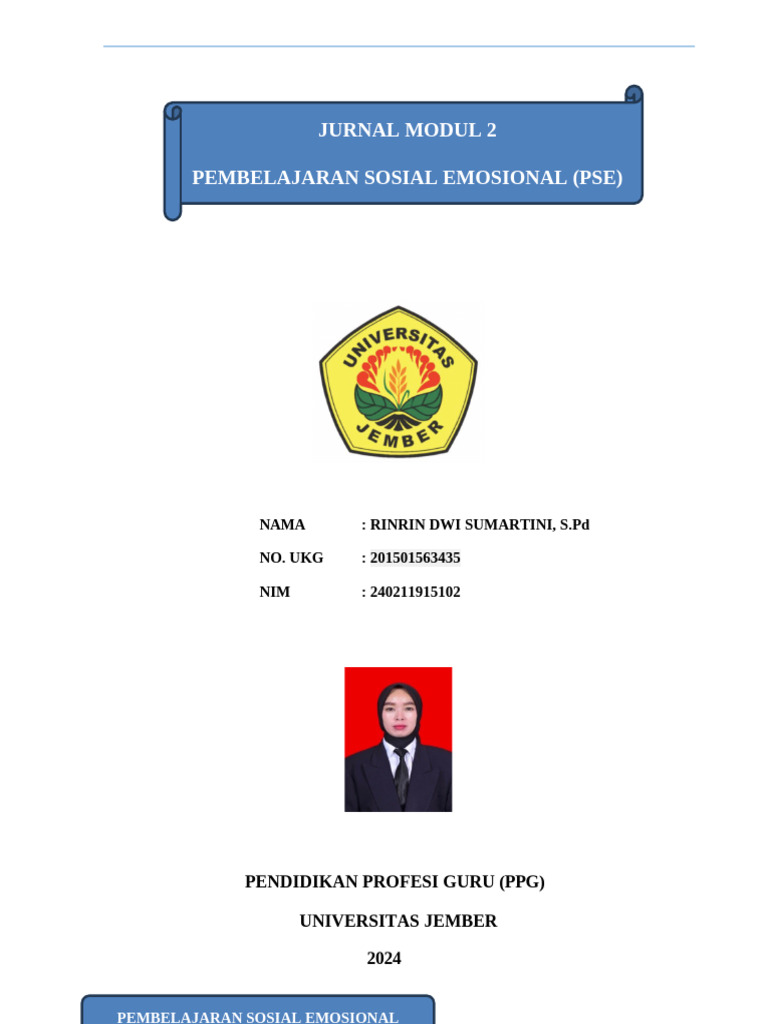 Pembelajaran Sosial Emosional di Sekolah | PDF