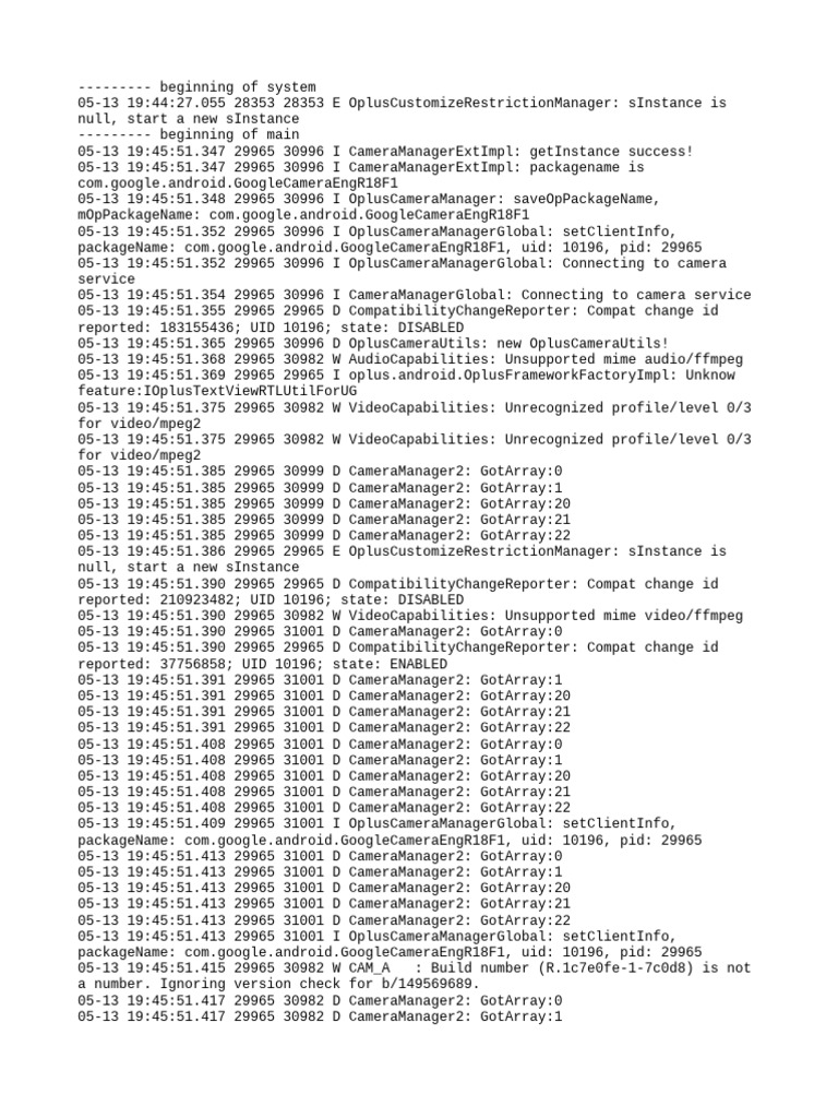 Log Cat 1747136751271 | PDF | Computing | Software