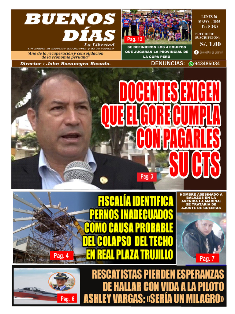 Mayo 26 2025 | PDF | Perú | Gobierno