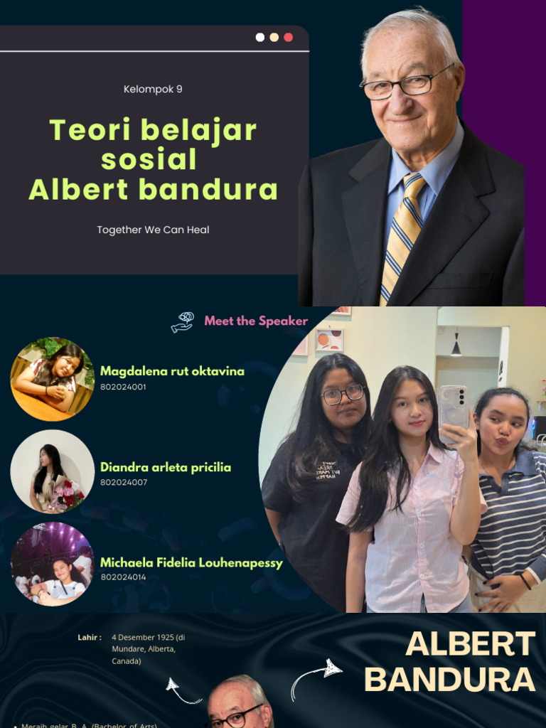 Teori Belajar Sosial Albert Bandura | PDF
