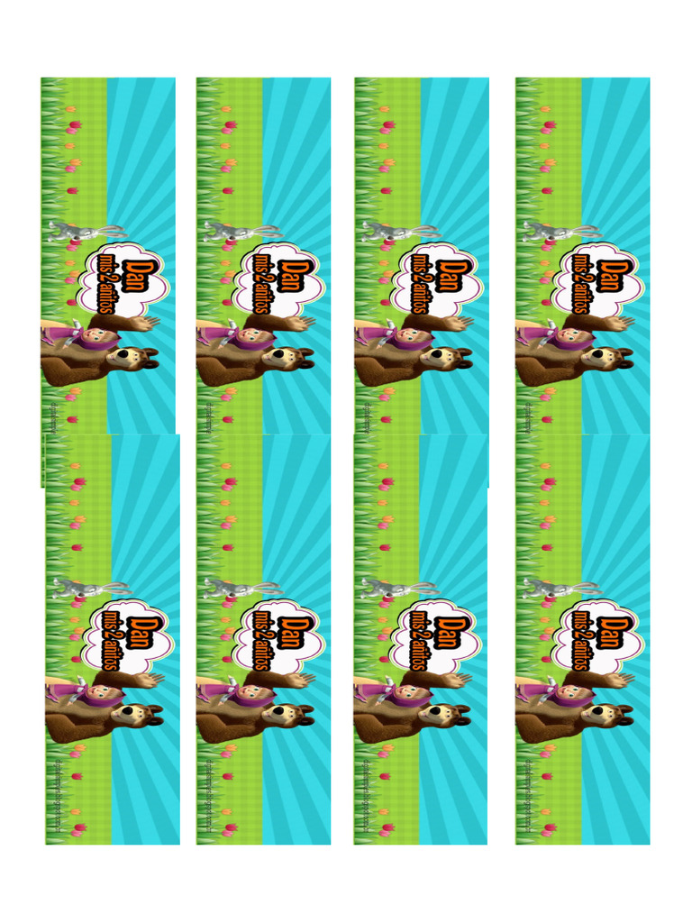 Macha y El Oso Botella | PDF