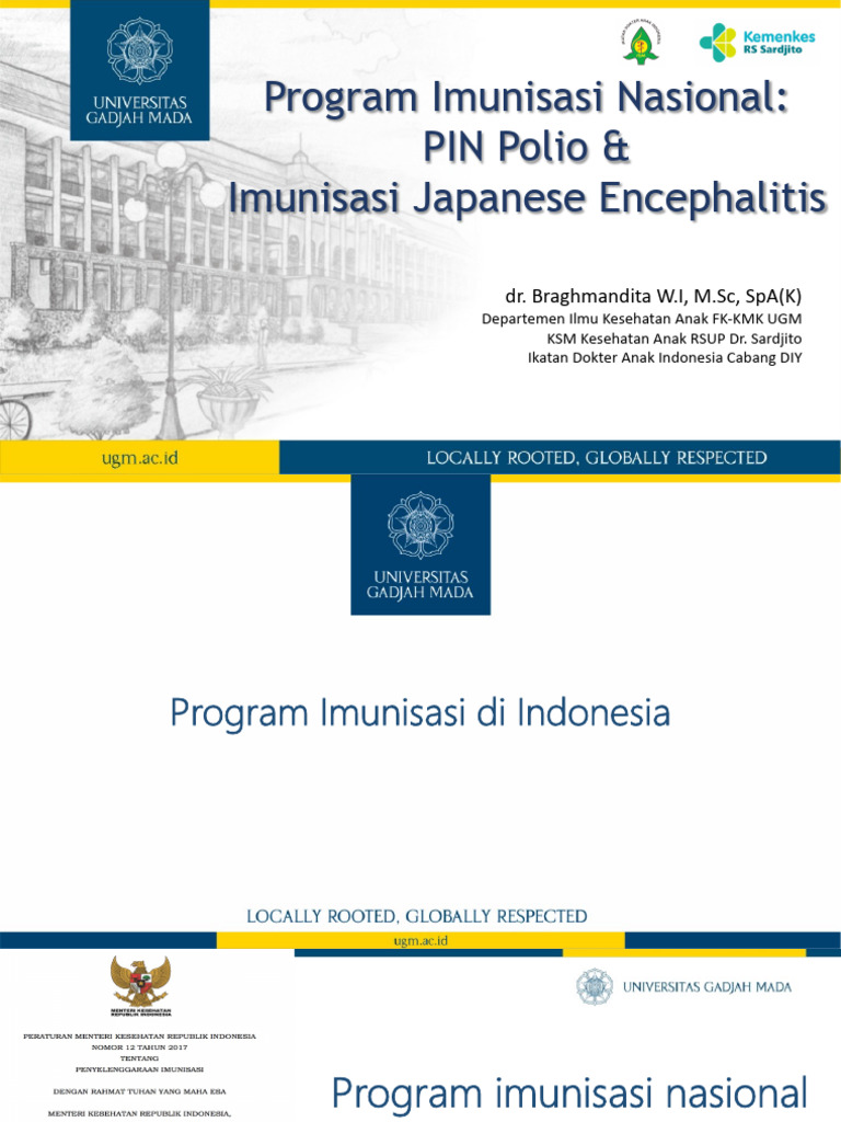 Imunisasi Polio dan Japanese Encephalitis | PDF